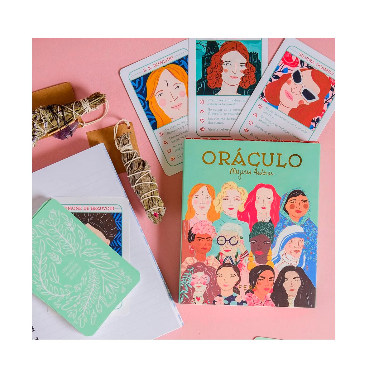 CARTAS ORACULO MUJERES AUTORAS | Insu-Com Libreria