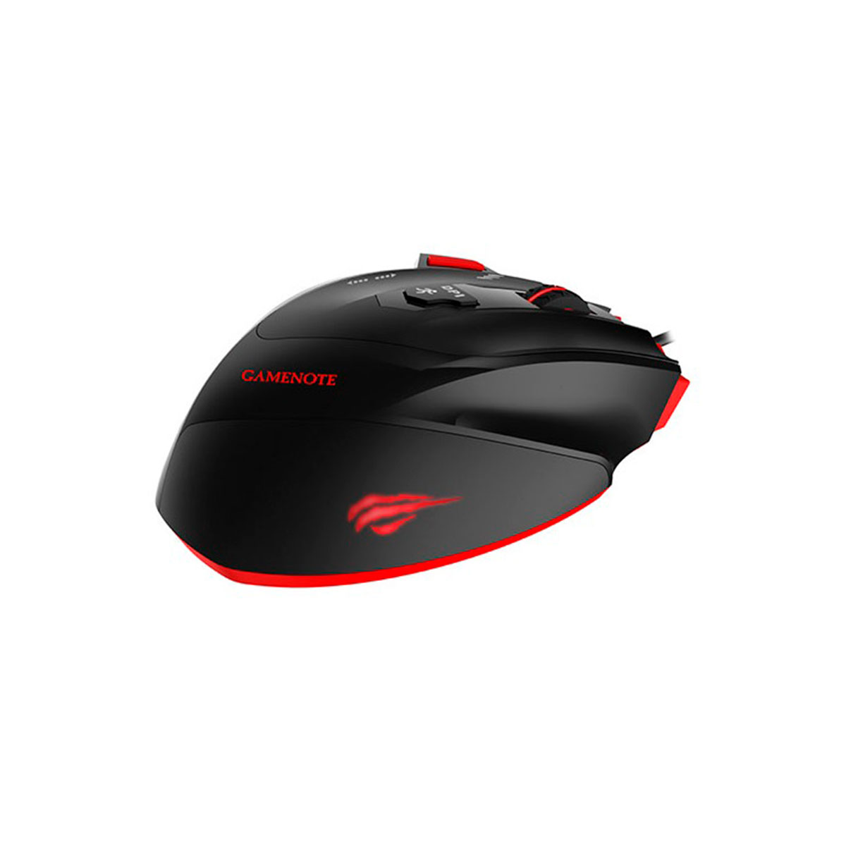 MOUSE GAMER MS1005 2400DPI 6 CONTRAPESOS 7 BOTONES | Insu-Com Libreria